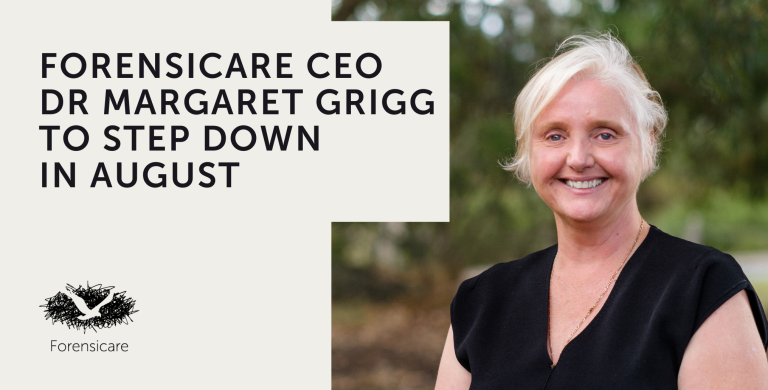 Forensicare CEO Dr Margaret Grigg to step down in August | Forensicare